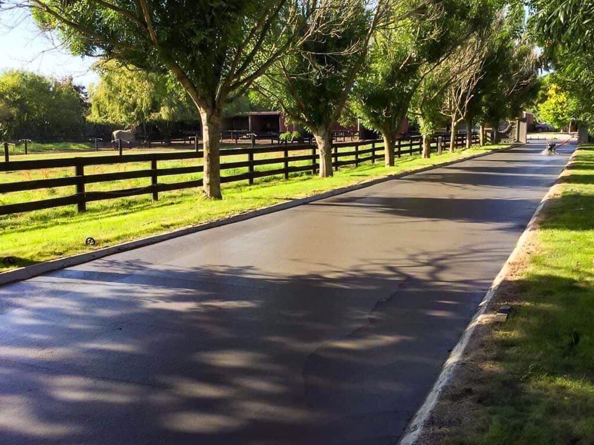 Butt Residence Driveway | BG Cooke Construction